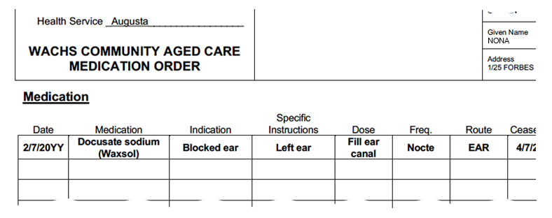 Medication Assistance (For the Unregulated Health Care Worker) - Ear ...